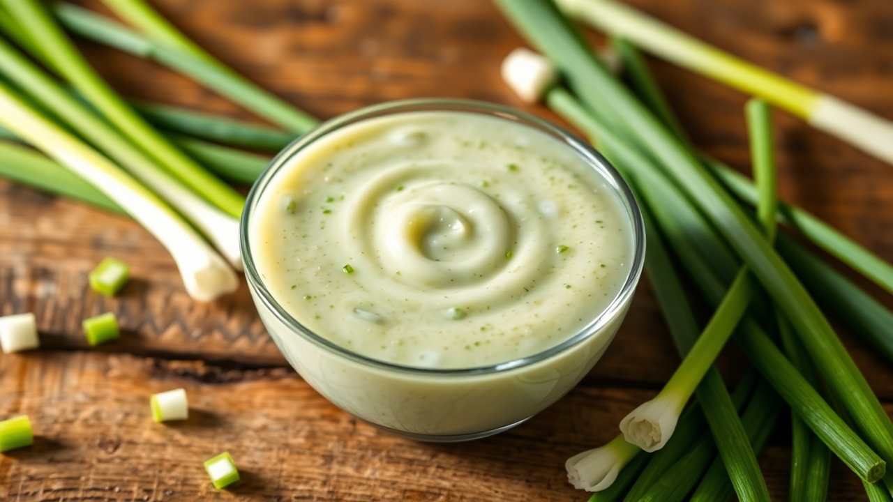 Salsa de Verdeo con Crema: Receta Fácil, Suave y Deliciosa - Guia de ...